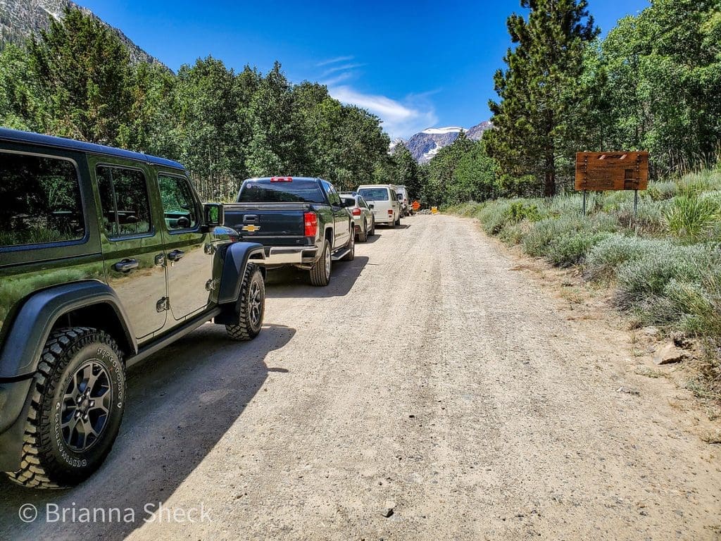 Hike to Oneida Lake in Lundy Canyon